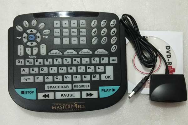Remote Karaoke - REMOTE KARAOKE QWERTY TIPE 112